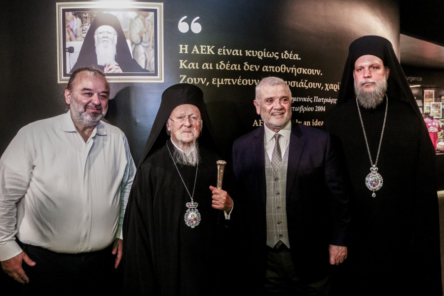 Θερμή υποδοχή του Οικουμενικού Πατριάρχη Βαρθολομαίου για τα 50 χρόνια ...